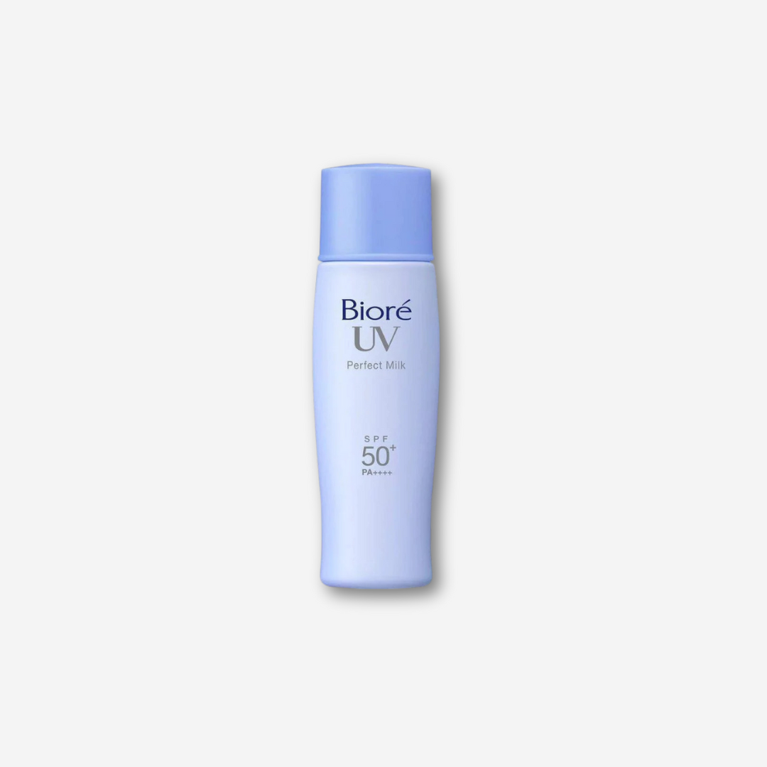 Kao Biore UV Sarasara Perfect Milk Sunscreen SPF50+ PA++++ – Recap Beauty